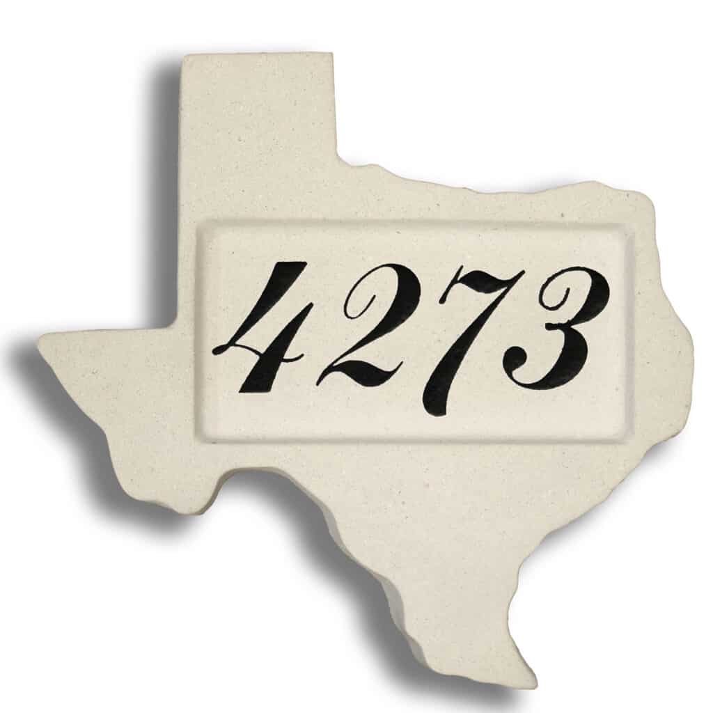 Texas Address Stone - AHI Supply